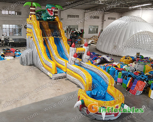 Inflatable water slide with blower - We got you covered | Inflatables ...