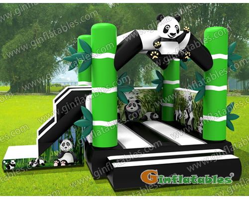 Panda bounce combo inflatables | Inflatable Combos | Products ...