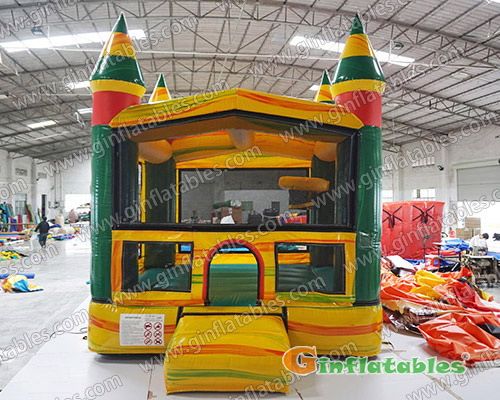 Mini Bounce House With Basketball Hoop | Inflatable Castles | Products ...