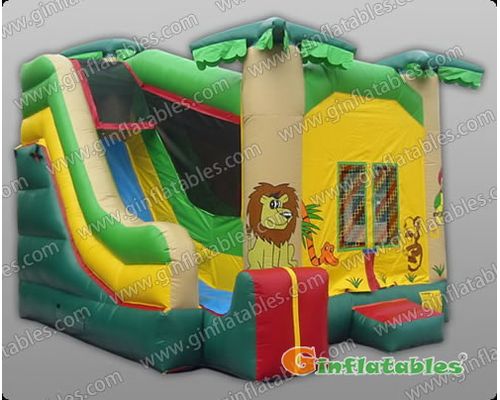 15ftH 4 in 1 Jungle Combo Inflatable | Inflatable Combos | Products ...