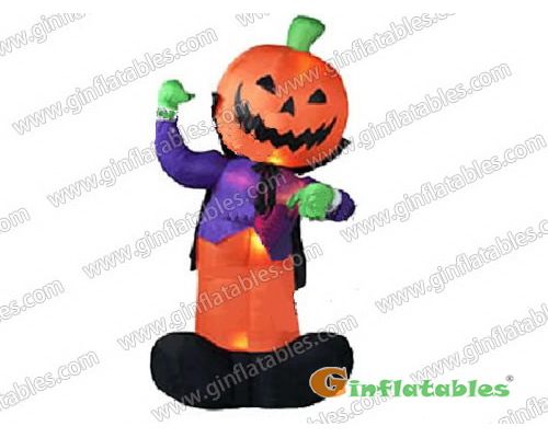 Pumpkin Gentleman Inflatable Cartoon | Halloween Inflatables | Products ...