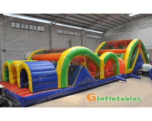 Giant Obstacle Course | Obstacle Courses | Products | Ginflatables
