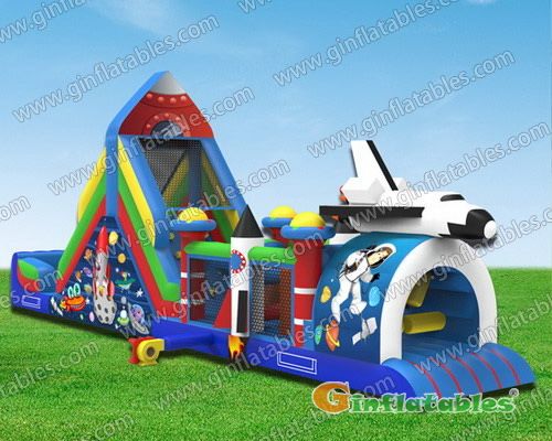Space Obstacle Course | Obstacle Courses | Products | Ginflatables