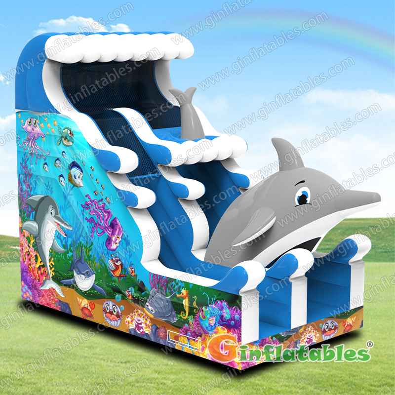 Dolphin Slide | Inflatable Slides | Products | Ginflatables