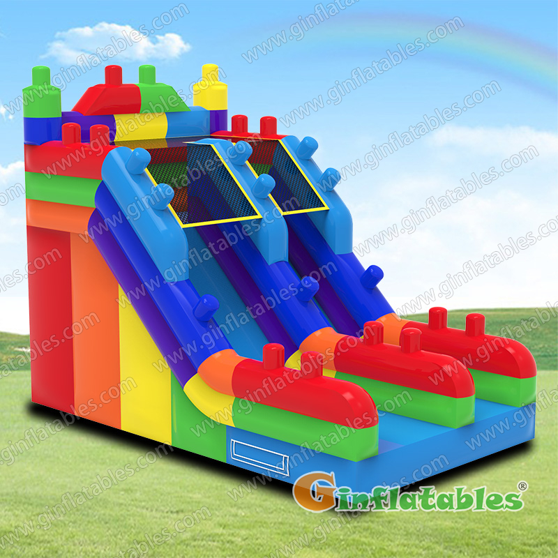 Building Blocks Slide | Inflatable Slides | Products | Ginflatables