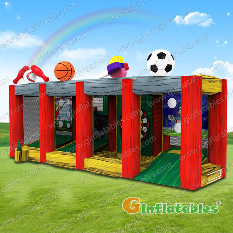 4 In 1 Sport Carnival Game | Interactive Games | Products | Ginflatables