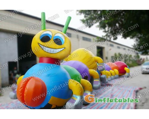 Inflatable Caterpillar Tunnel | Obstacle Courses | Products | Ginflatables