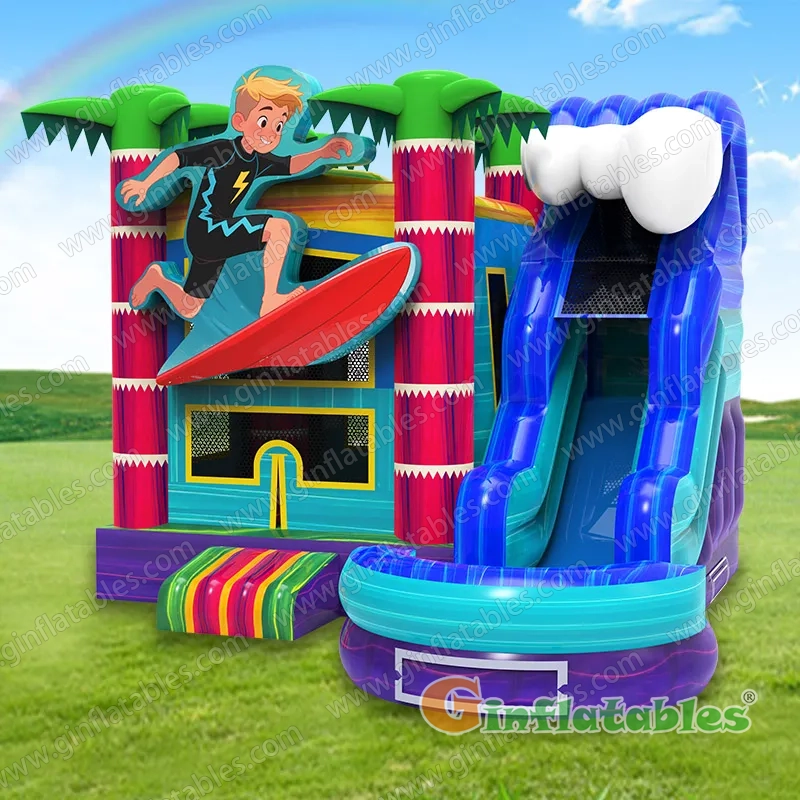 Summer Surfing Water Combo | Water Combos | Products | Ginflatables