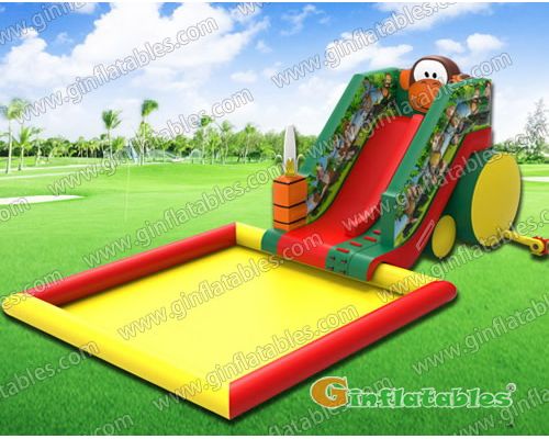 Monkey Kids Water Park | Inflatable Water Slides | Products | Ginflatables