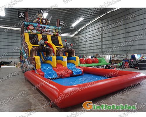Pirate Water Slide | Inflatable Water Slides | Products | Ginflatables