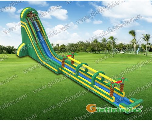 Super huge water slides - The Amazon water slides dual lane ...