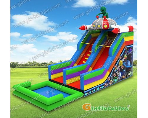 21ftH Alien water slide inflatable | Inflatable Water Slides | Products ...