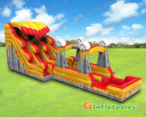 Volcano Water Slide N Slip | Inflatable Water Slides | Products ...