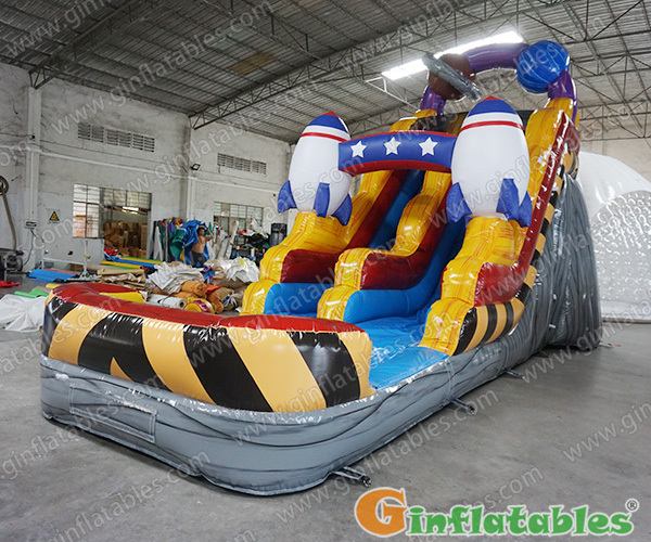 18' Aerospace water slide inflatables for sale | Inflatable Water ...