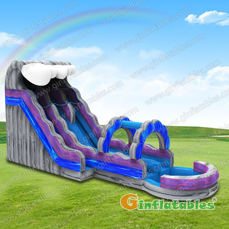 20FT Cascade Tsunami Dual | Inflatable Water Slides | Products ...