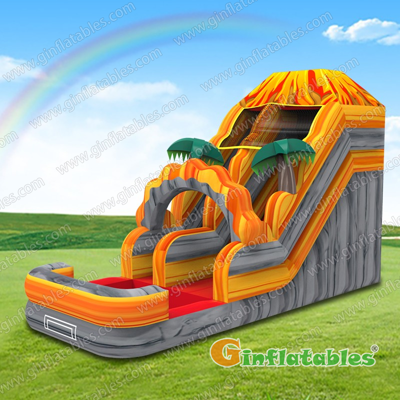 Volcano Water Slide | Inflatable Water Slides | Products | Ginflatables