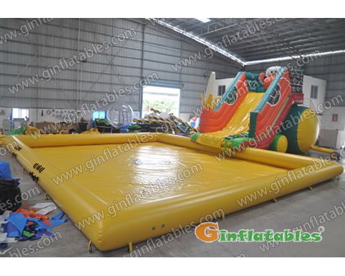 Monkey Water Park | Inflatable Water Slides | Products | Ginflatables