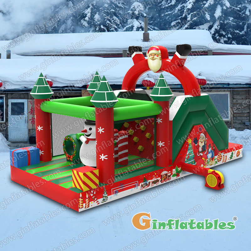 Christmas Obstacle Course | Christmas Inflatables | Products | Ginflatables