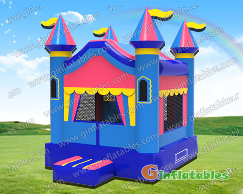 Inflatable bouncy castle for Kids Outdoor, Indoor Jumping & Playhouse ...