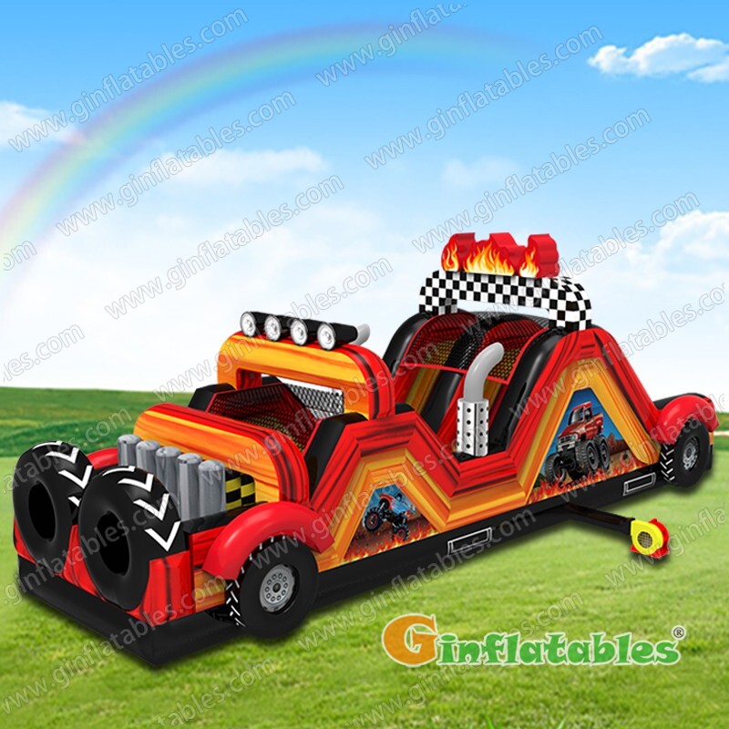 YARD/Water inflatable obstacle courses bounce house for kids and adults ...