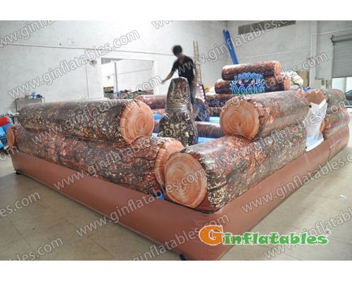 Inflatable Log Slammer | Mechanical Games | Products | Ginflatables