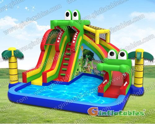 Crocodile water park | Inflatable Water Slides | Products | Ginflatables