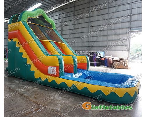 40 ft Inflatable Car wash slip with pool for sale | Inflatable Water ...