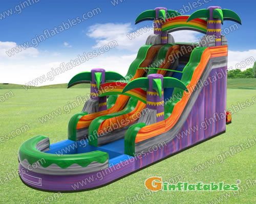 Purple water slide | Inflatable Water Slides | Products | Ginflatables